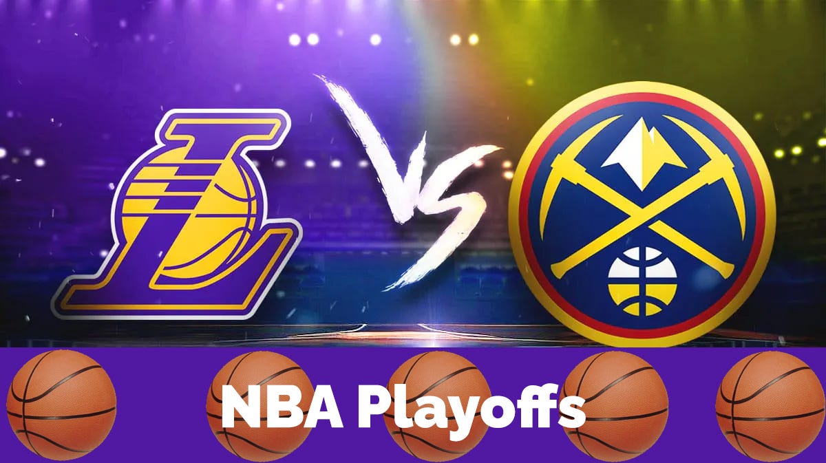 Lakers vs. Nuggets | NBA Playoffs - Didarul Selim - Medium