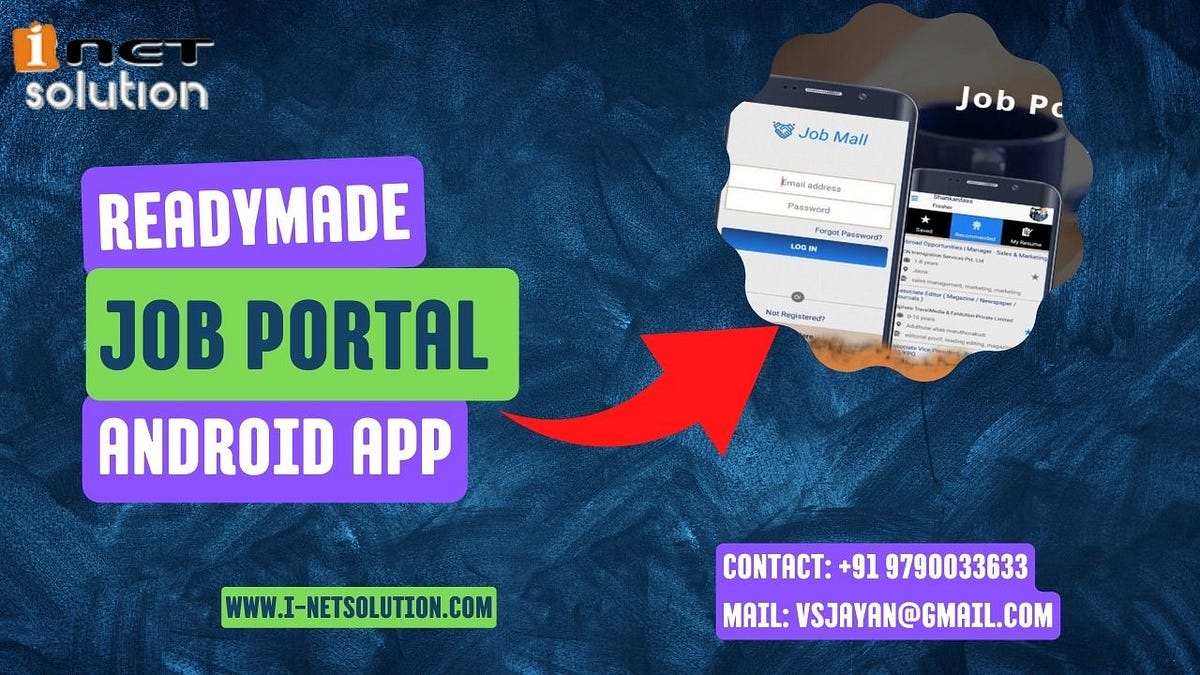 Readymade Online Job Portal Application | by Inetsolution | Medium