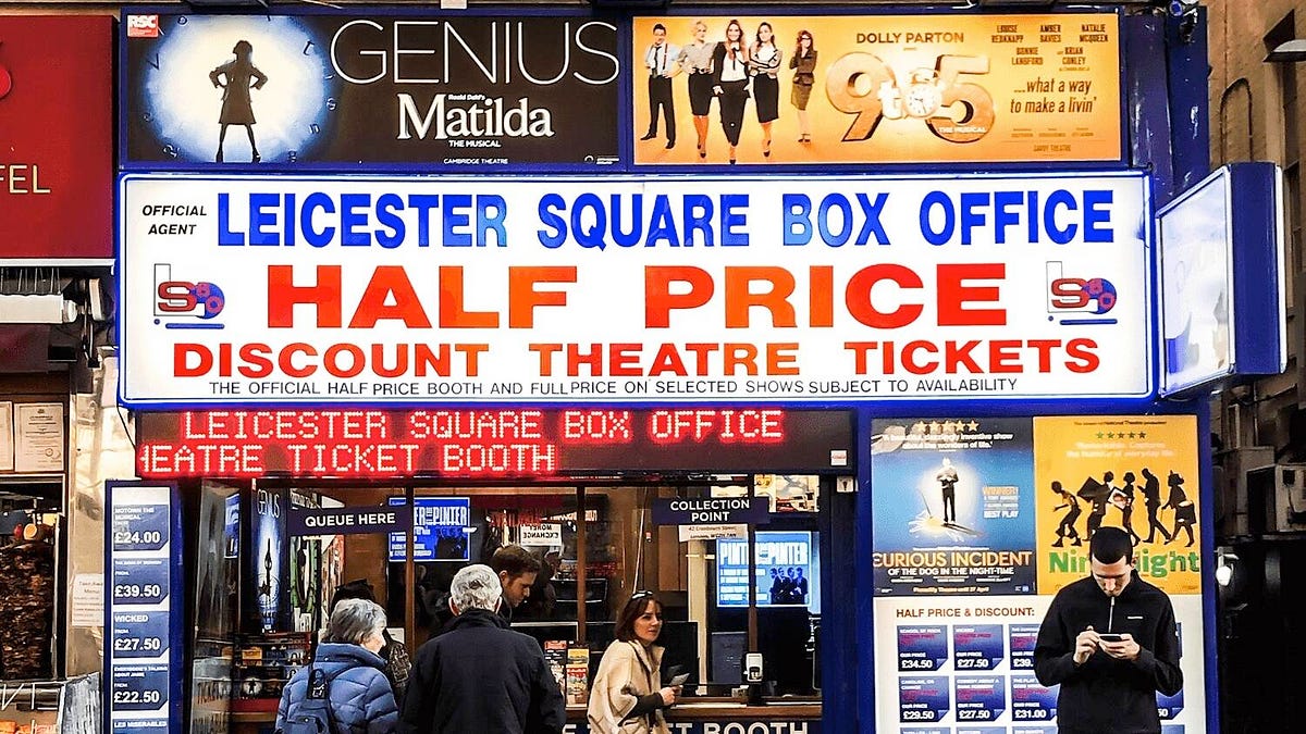 How to Snag Cheap London Theatre Tickets | by London theatre : Leicester Square Box Office | Dec ...