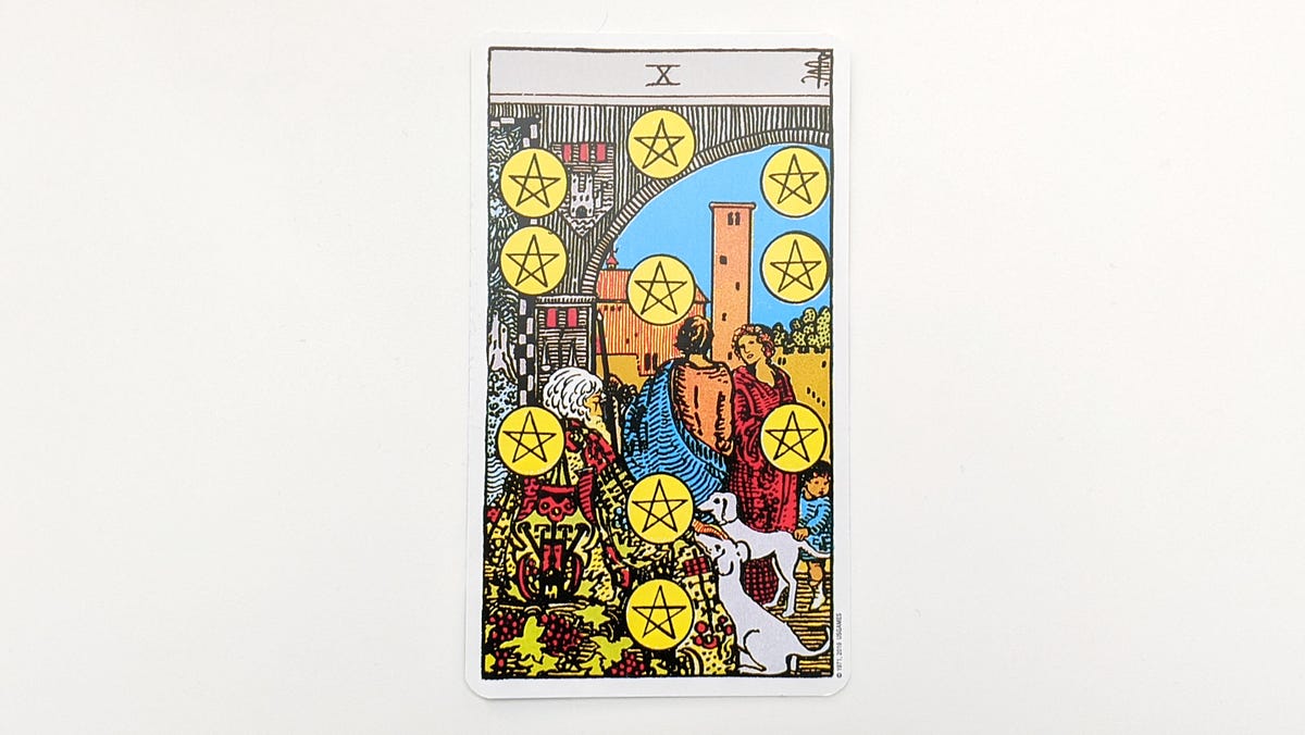 Ten of Pentacles: Legacy and Privilege | by Tarot Stories | Medium