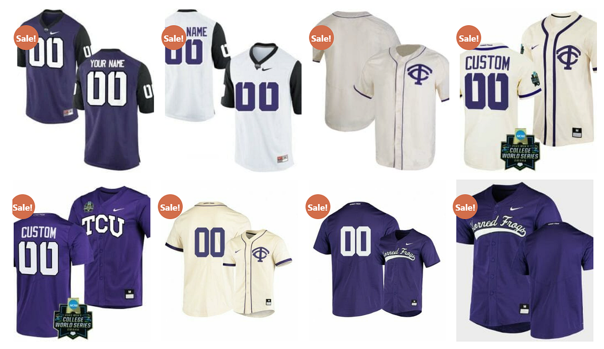 Stand Out on Game Day with a Custom TCU Football Jersey: Tips and ...