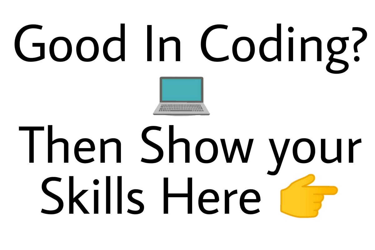 Good In Coding??. Register and win cash prizes… | by Shivam | Medium