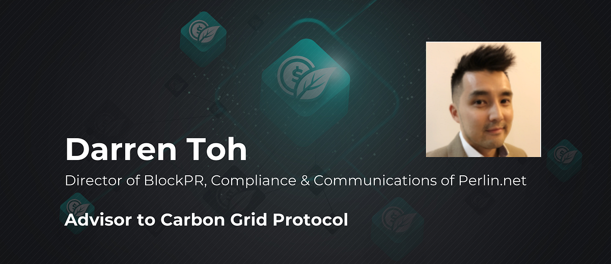 Advisor Spotlight: Darren Toh, Block PR & Perlin.net | by Andy CGRID | Carbon Grid Protocol | Medium