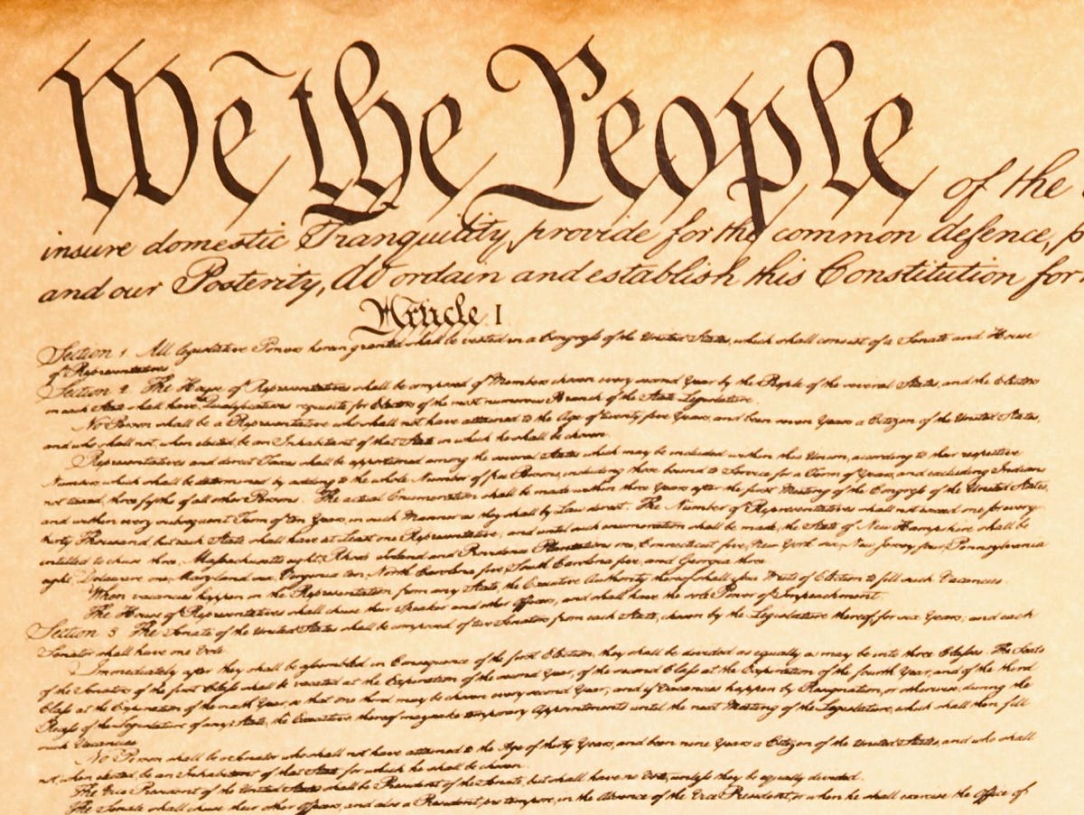 American Greatness Is The Constitution | by Joseph Coudriet | Medium