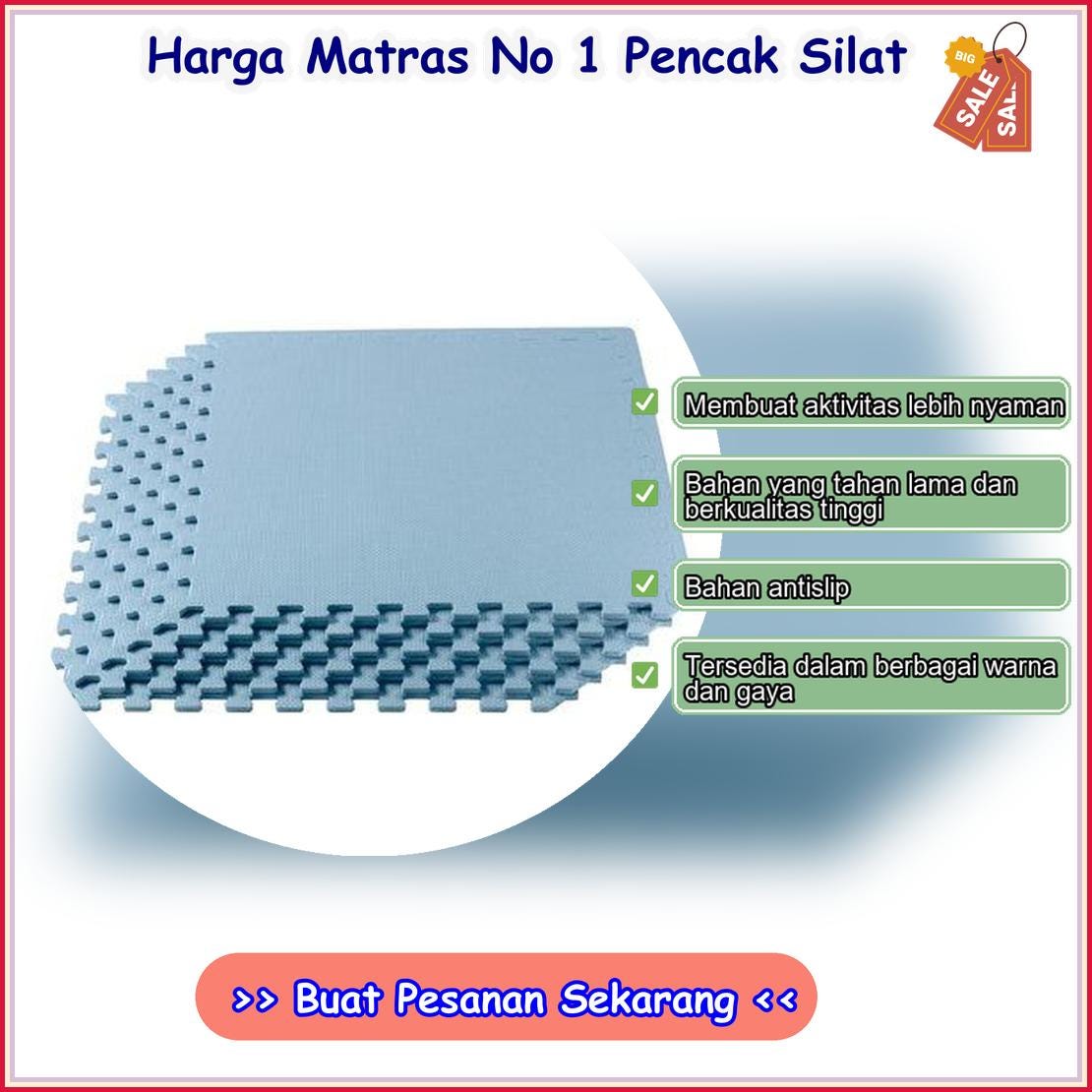 Harga Matras No 1 Pencak Silat - Matras Pabrik - Medium