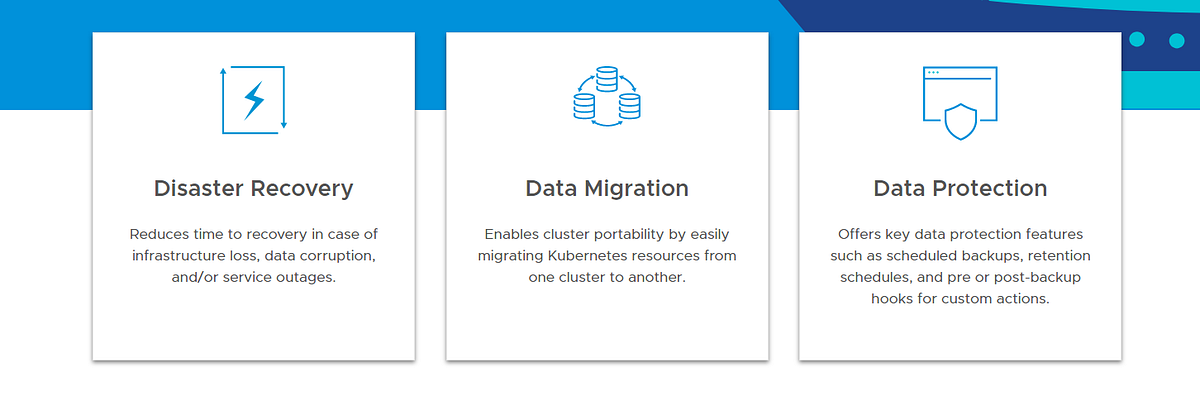 Backup Kubernetes Using Velero. Velero is an open source tool to safely ...