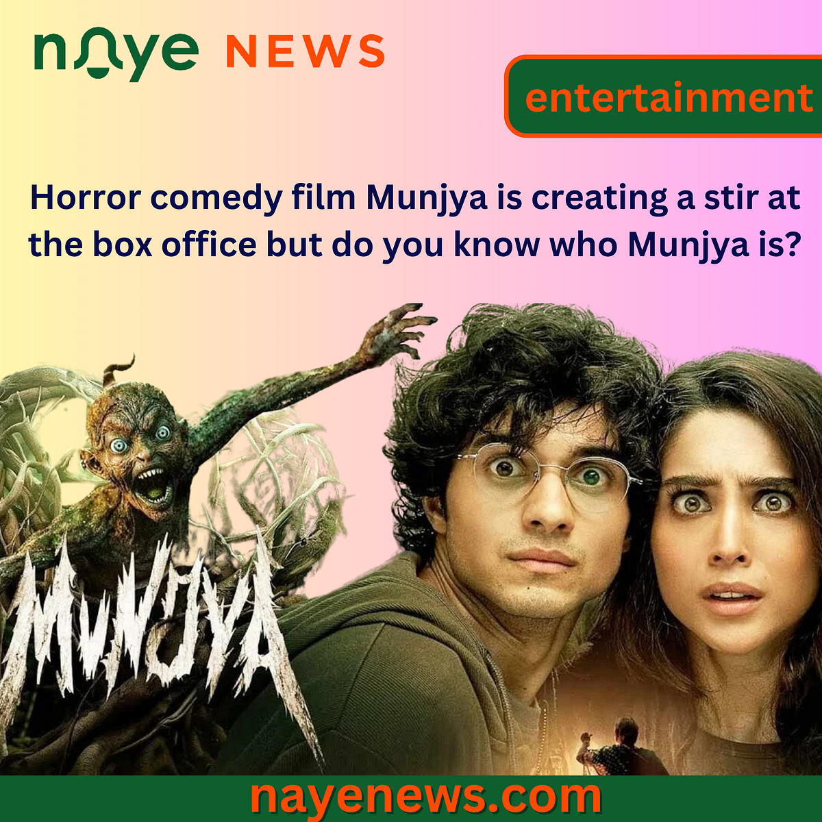 Horror comedy film Munjya is creating a stir at the box office but do ...