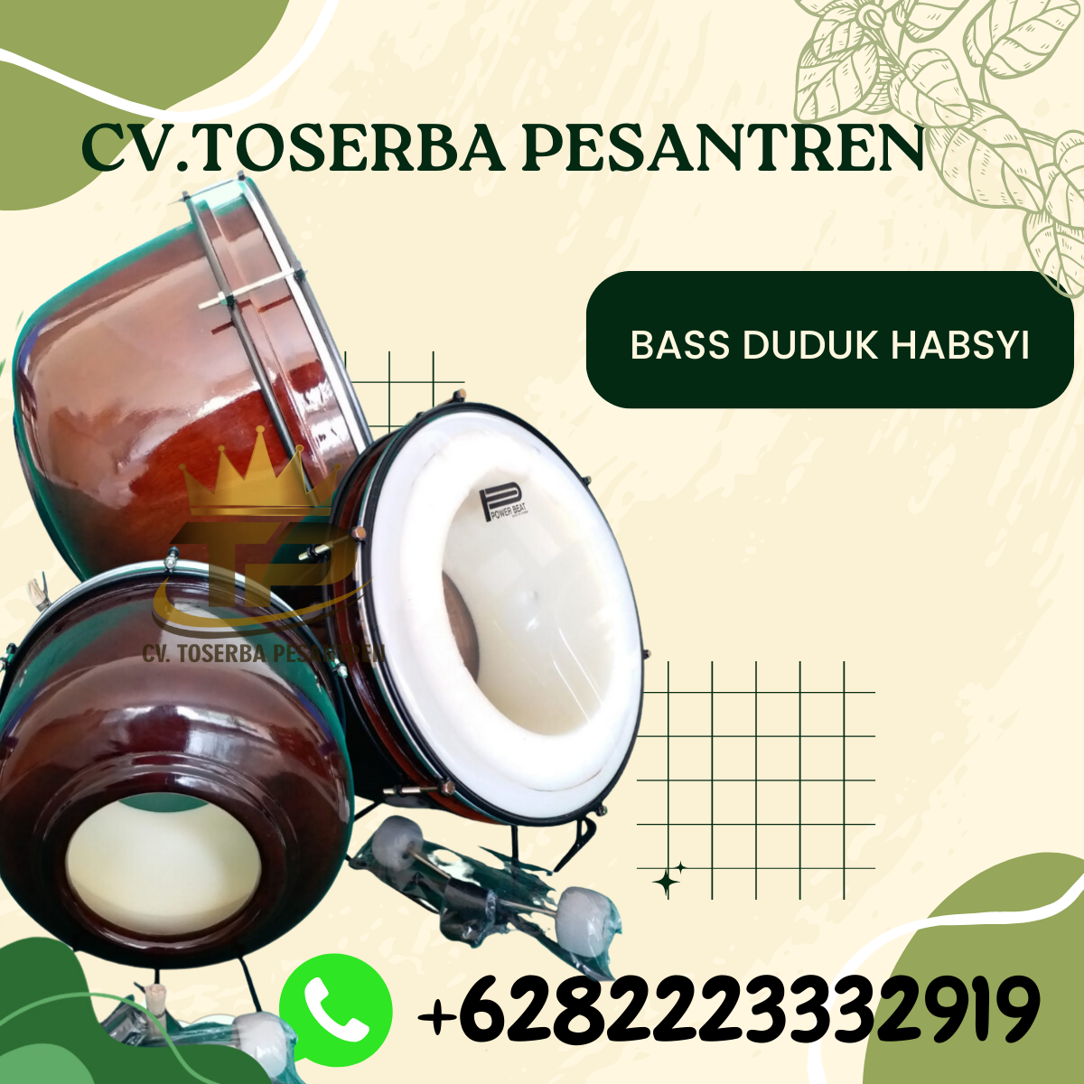 Konstruksi dan Material Optimal untuk Bass Hadroh Berkualitas Tinggi ...