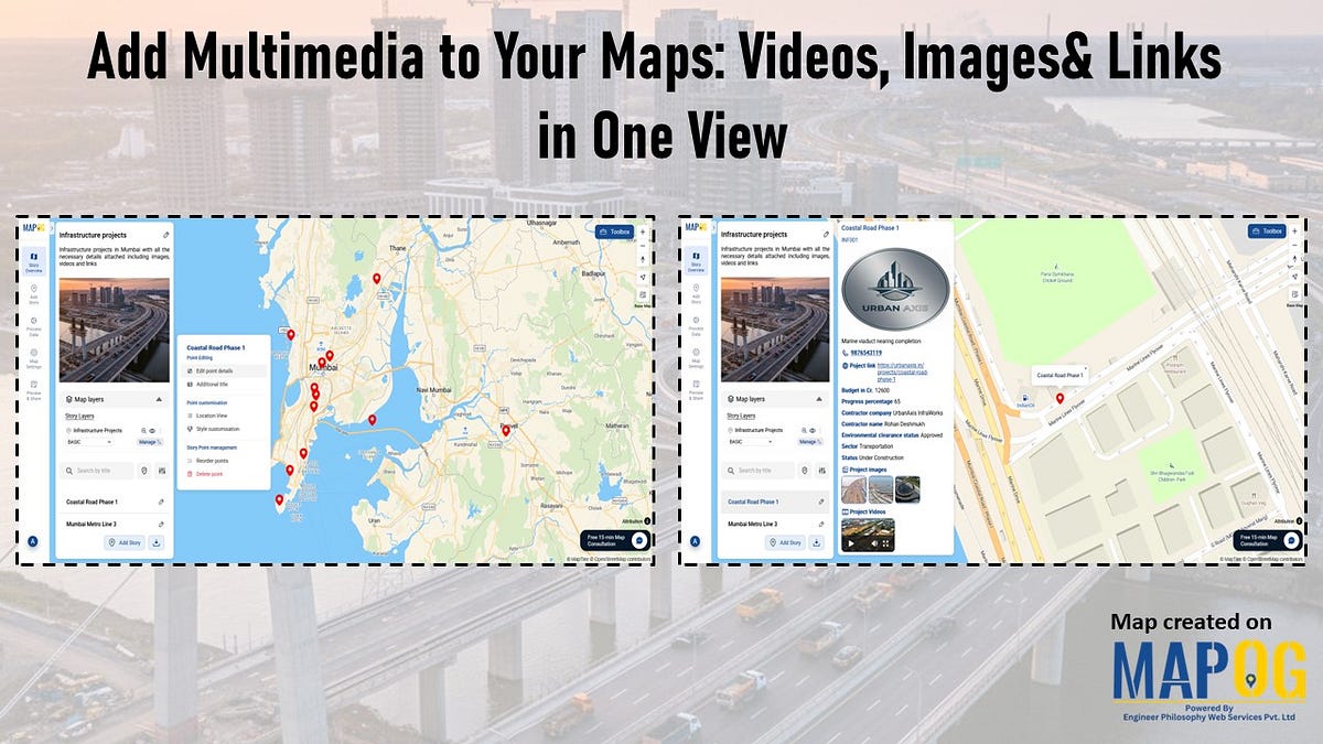 Add Multimedia to Your Maps: Videos,Images&Links in One View | by Nitu ...