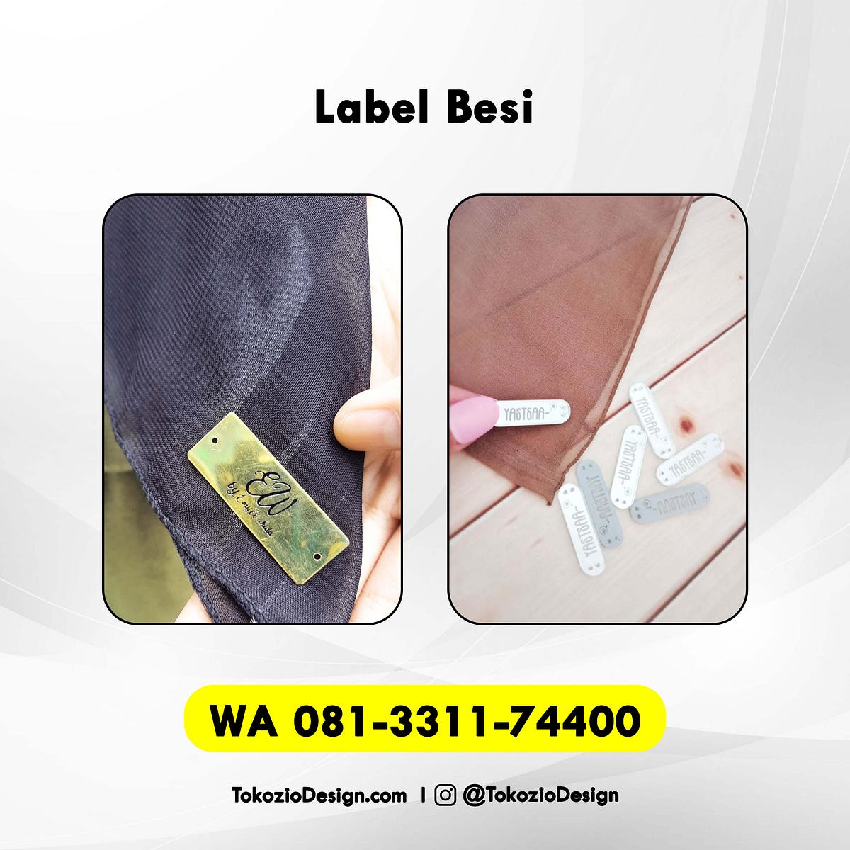 Promo, Label Besi Bandung WA 081–3311–74400 | by LabelWoven | Medium
