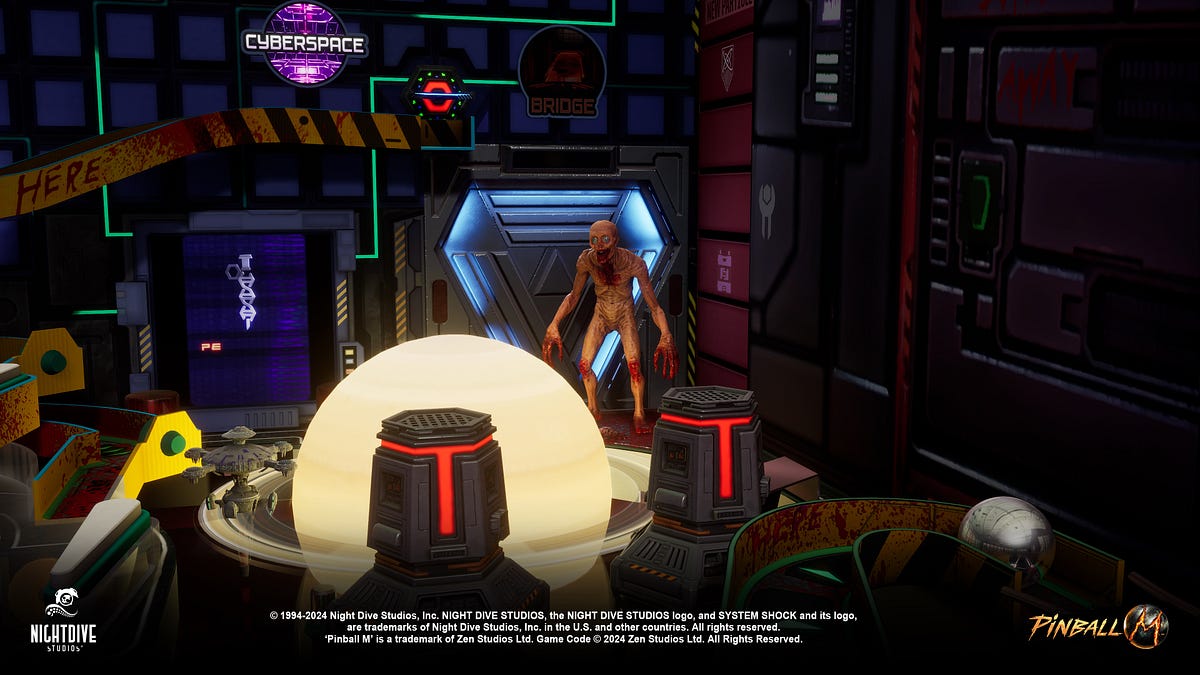 System Shock Pinball: A Shocking Good Time | A by Azarian