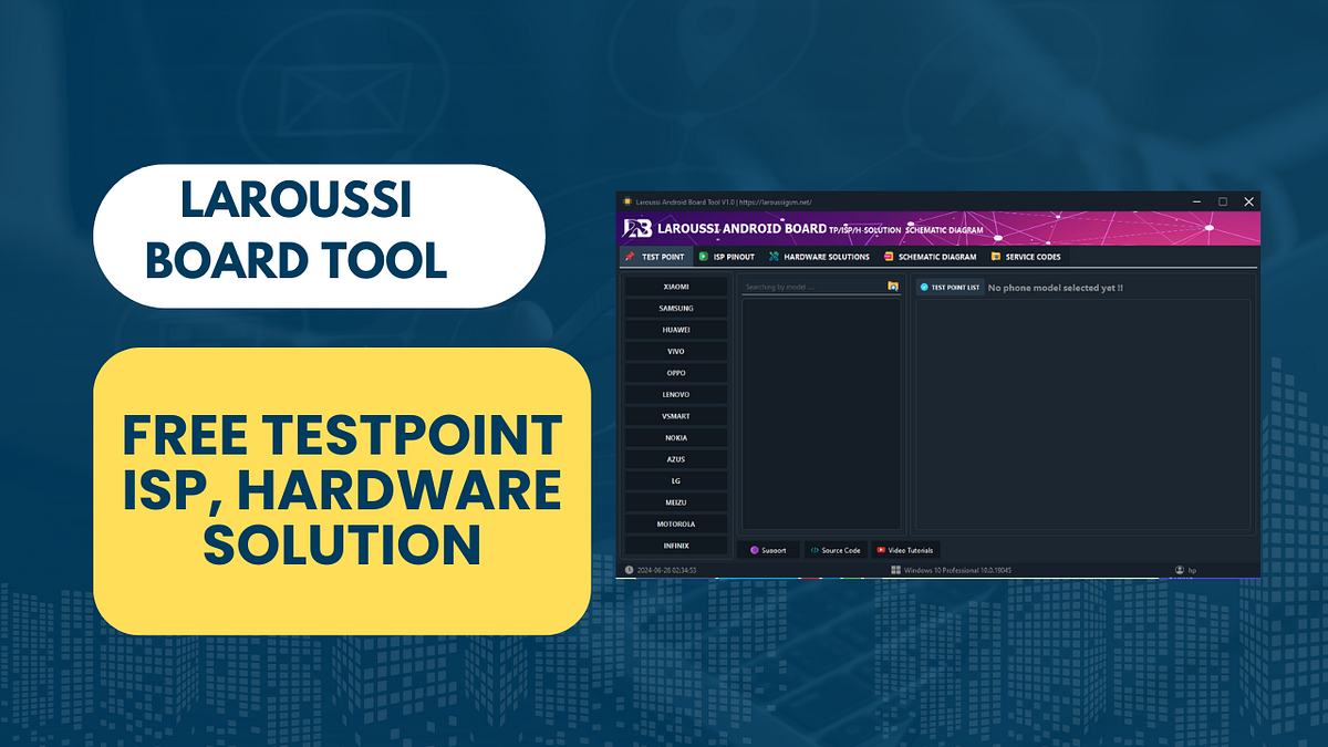 Laroussi Board Tool V1.1 Hardware Solution | by Gsmatoztools | Jun ...