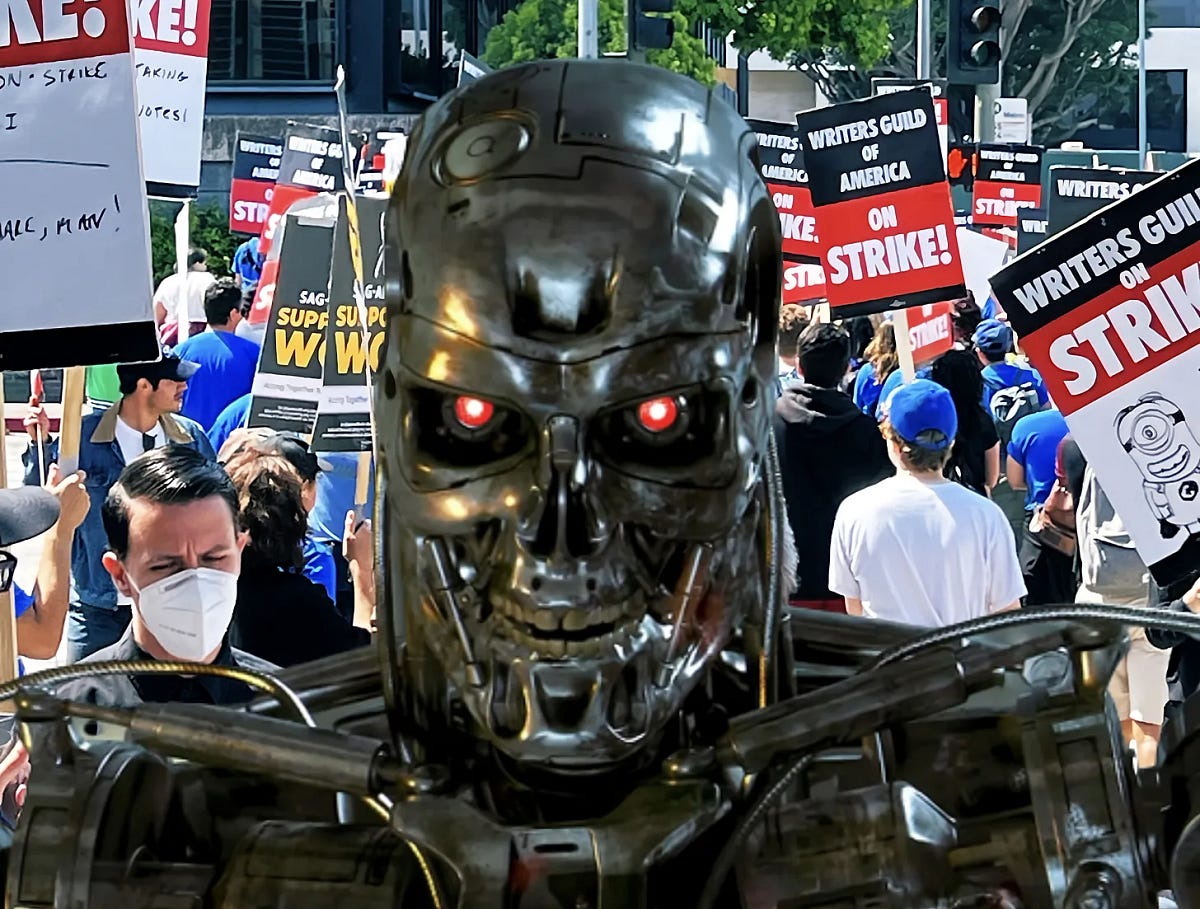 Why AI Is the Most Important Issue in the Writers’ Strike | by Scott ...