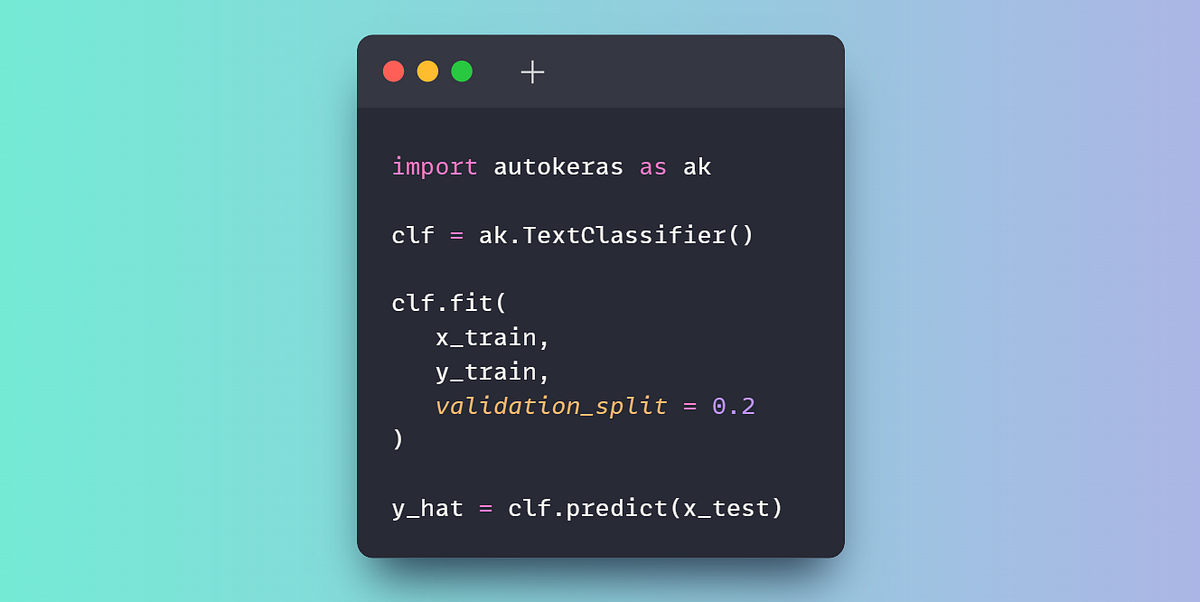 Text classification made easy with AutoKeras | by Nicolo Cosimo ...