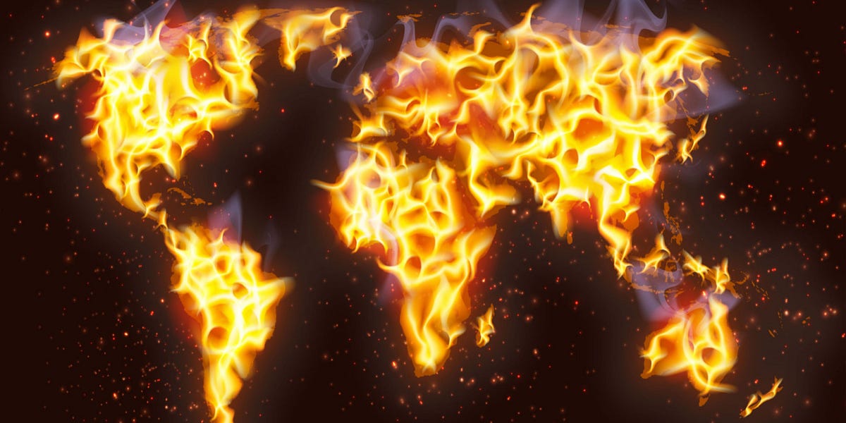 How Do You Write When The World On Fire? | by Carrie Kolar ...