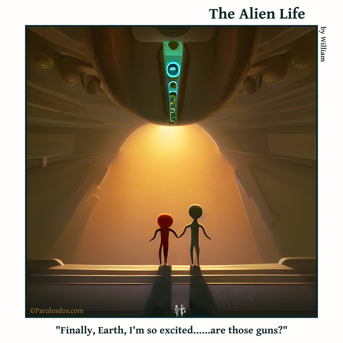 The Alien Life — Hello Earth - Hypermentilating - Medium
