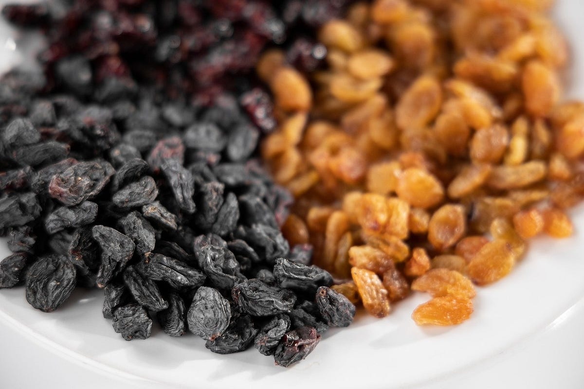 Sticky Fruit — Sticky Questions. From soaked raisins to sinking ...