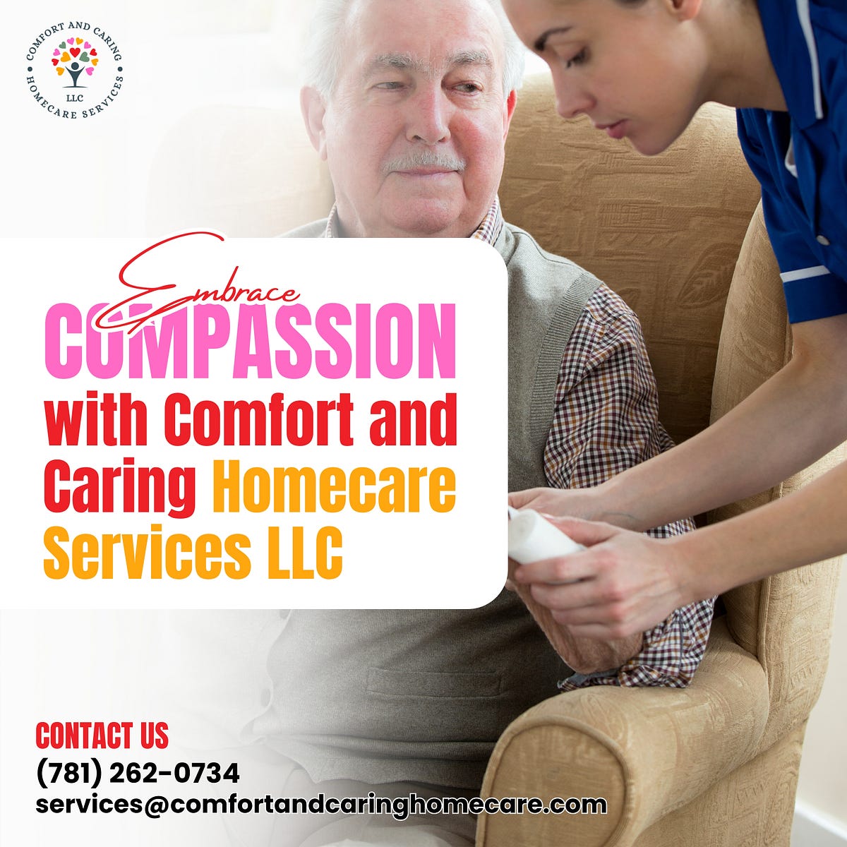 Personal Home care services in Dedham MA - Comfort and Caring Homecare Services LLC - Medium