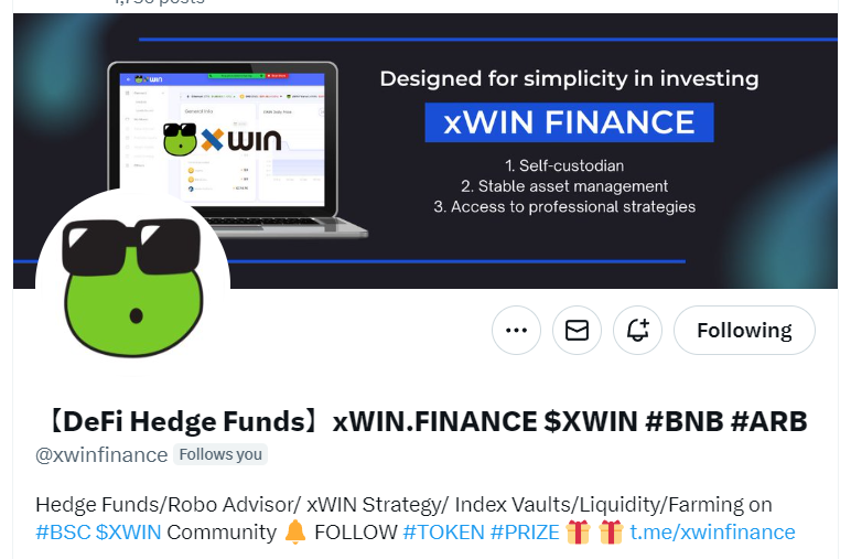 xWIN.Finance aims to provide products on DeFi that resemble hedge funds. | by xWIN.Finance | Medium