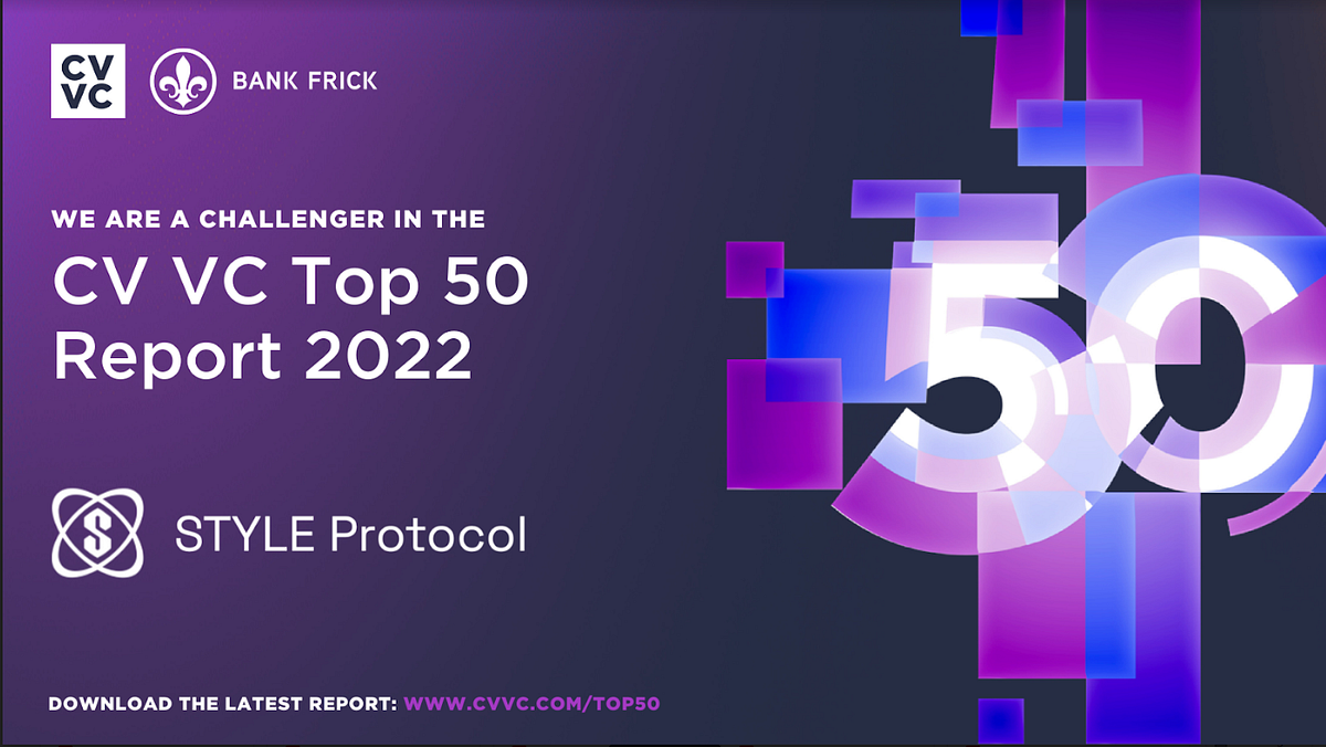 STYLE Protocol Moves by Making it to CV VC’s Top 50 VC Report in 2022 ...