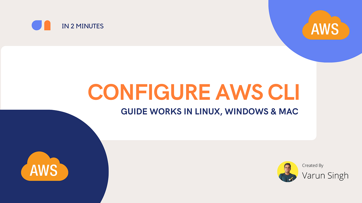 Configure AWS CLI In 2 minutes. In this guide, I will walk you through ...