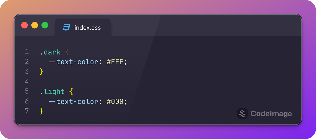A (mostly complete) guide to theme switching in CSS and JS | by ...