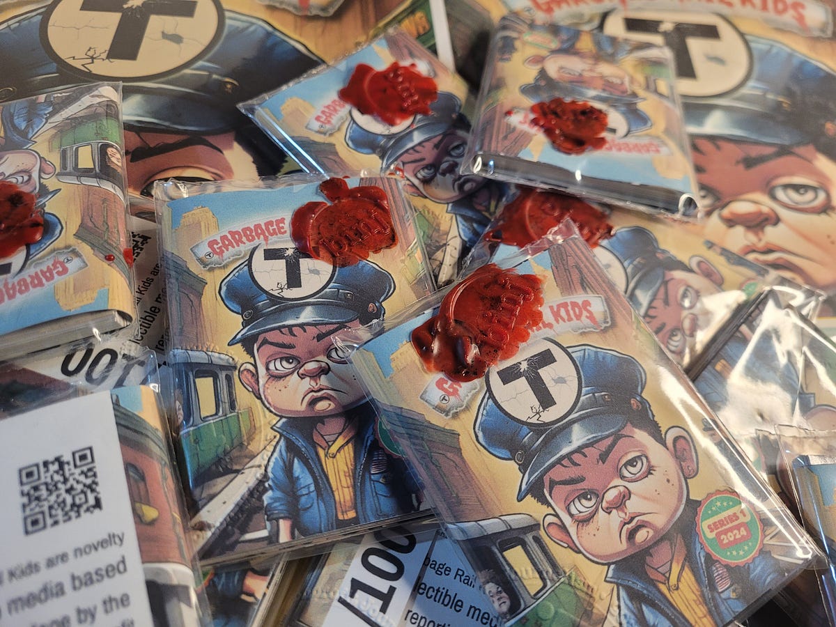Our new novelty trading cards lampooning MBTA waste and mismanagement ...