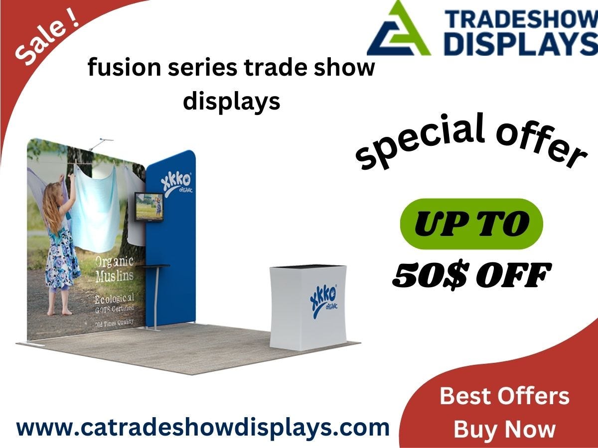 Fusion Series Trade Show Displays With Innovative Integration | by ...