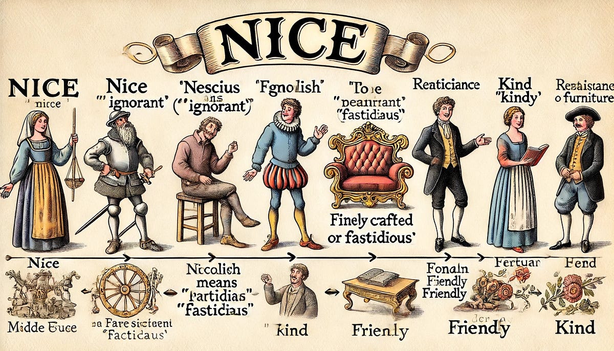 Unveiling “Nice”: The Complex Journey of a Simple Word | by Carla M ...