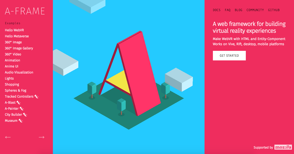 แนะนำ A-FRAME framework ทำ VR บนเว็บ | by Notjiam | Notjiam | Medium