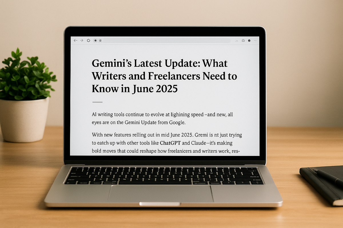 Gemini’s Latest Update: What Writers and Freelancers Need to Know in ...