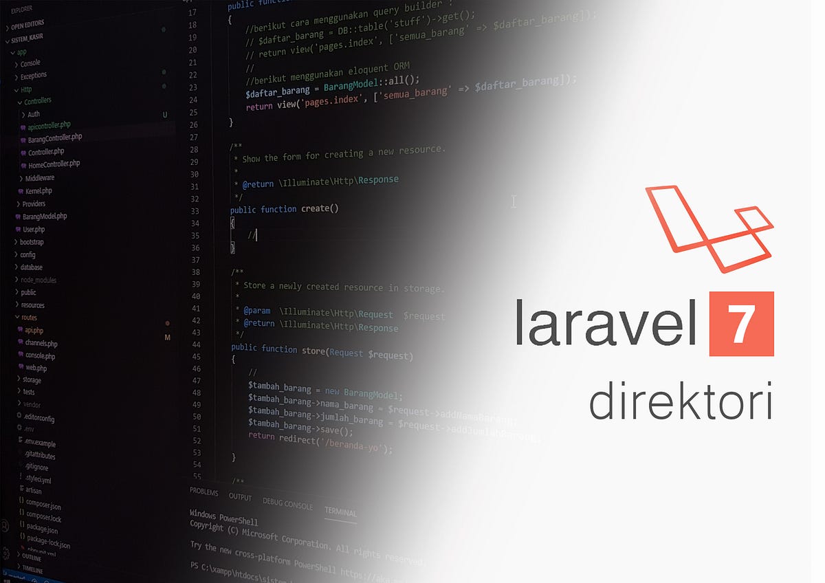 LARAVEL 7 | Mengenal direktori Laravel dasar | by Gedetikapermana | Medium