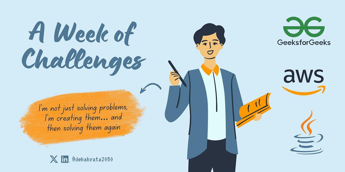 A Week of Challenges: Journey Through GfG, AWS, and Java — Dec 1, 2024 ...