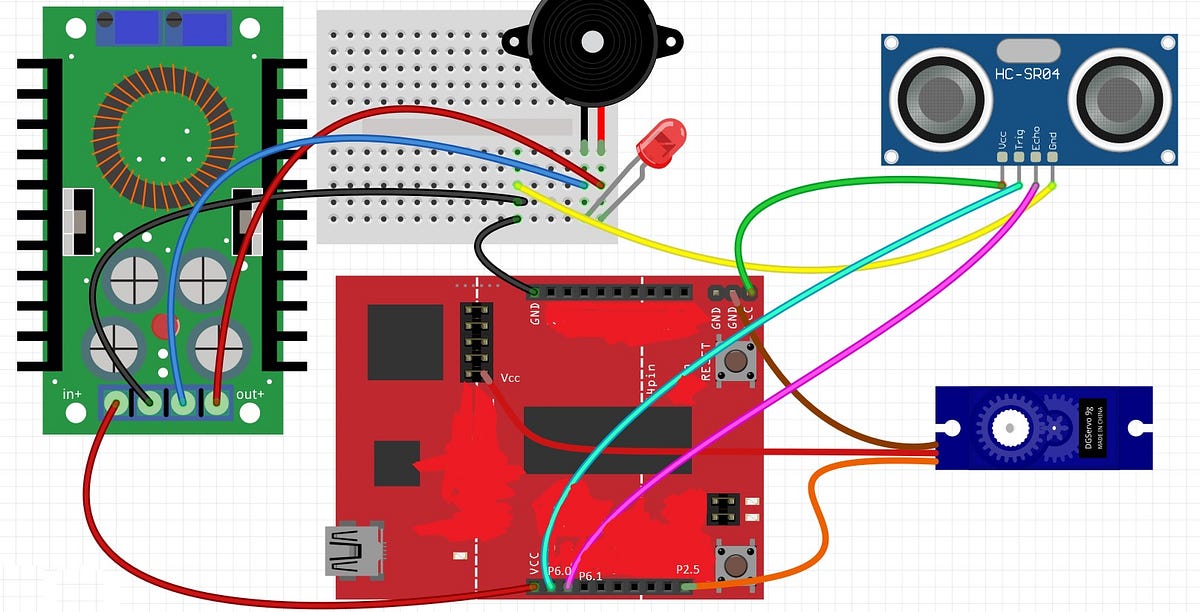 MSP430 Kiti ile Sonar Projesi. Bir önceki sonar projesini Arduino… | by ...