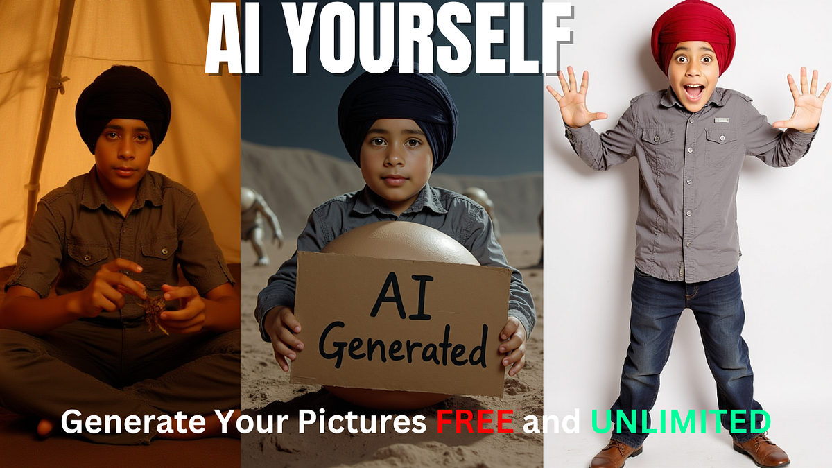AI YOURSELF — Generate AI Images of Yourself | by Robopy Insights | Apr ...