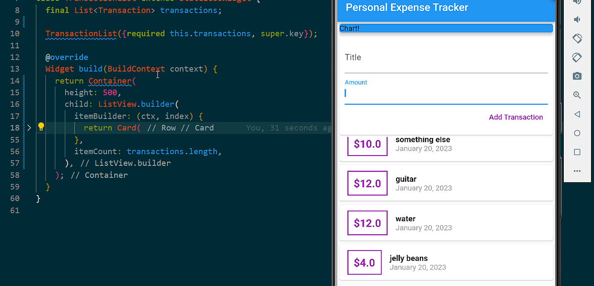 100 Days of Flutter — Day 11: Working with ListViews | by Jbottrell ...