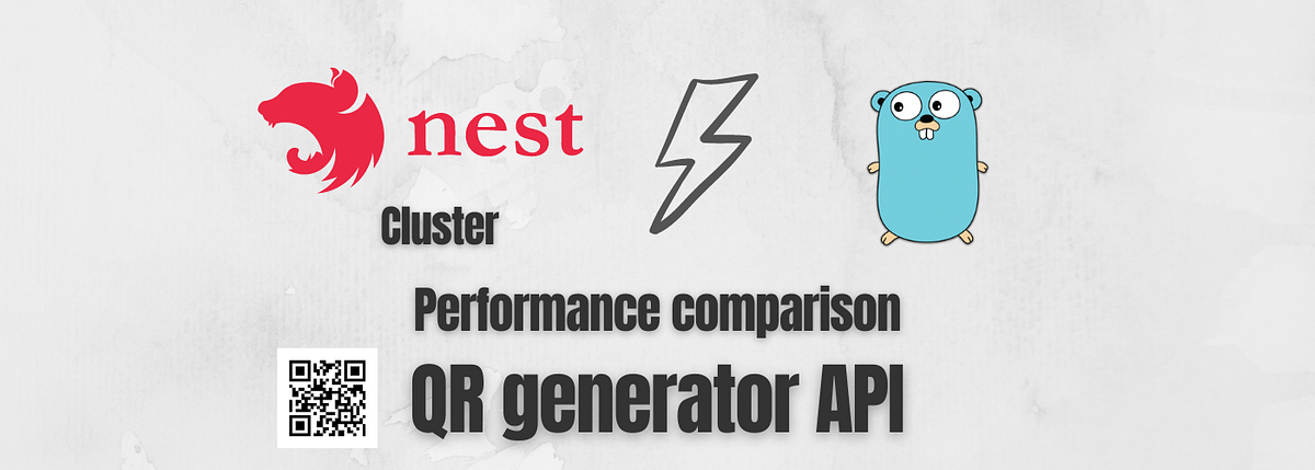 NestJS Cluster vs Go: QR-generator API benchmark | Tech Tonic