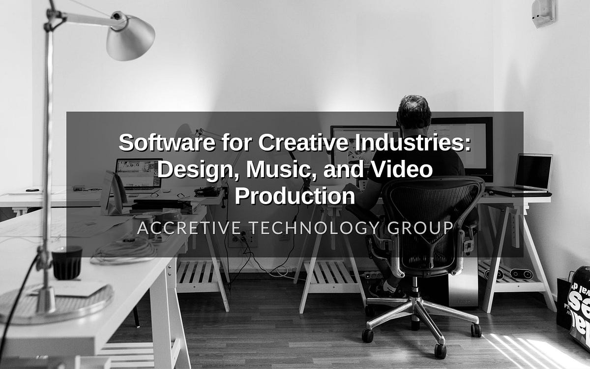 Software for Creative Industries: Design, Music, and Video Production ...