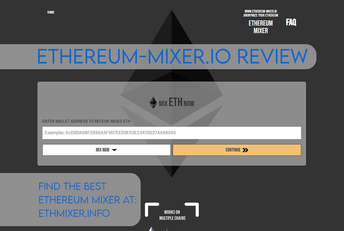 Ethereum-mixer.io Review and experience report | by Review Hub | Aug, 2024 | Medium