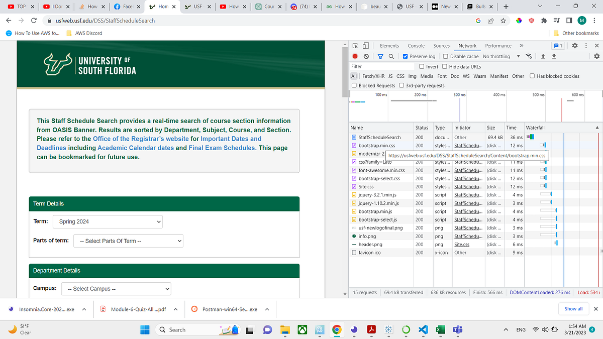 Get data from USF Staff. This is an article I wrote to explain… | by ...