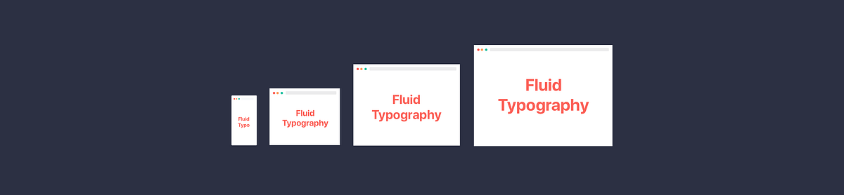 How to create truly fluid typography online | by Christine Vallaure ...