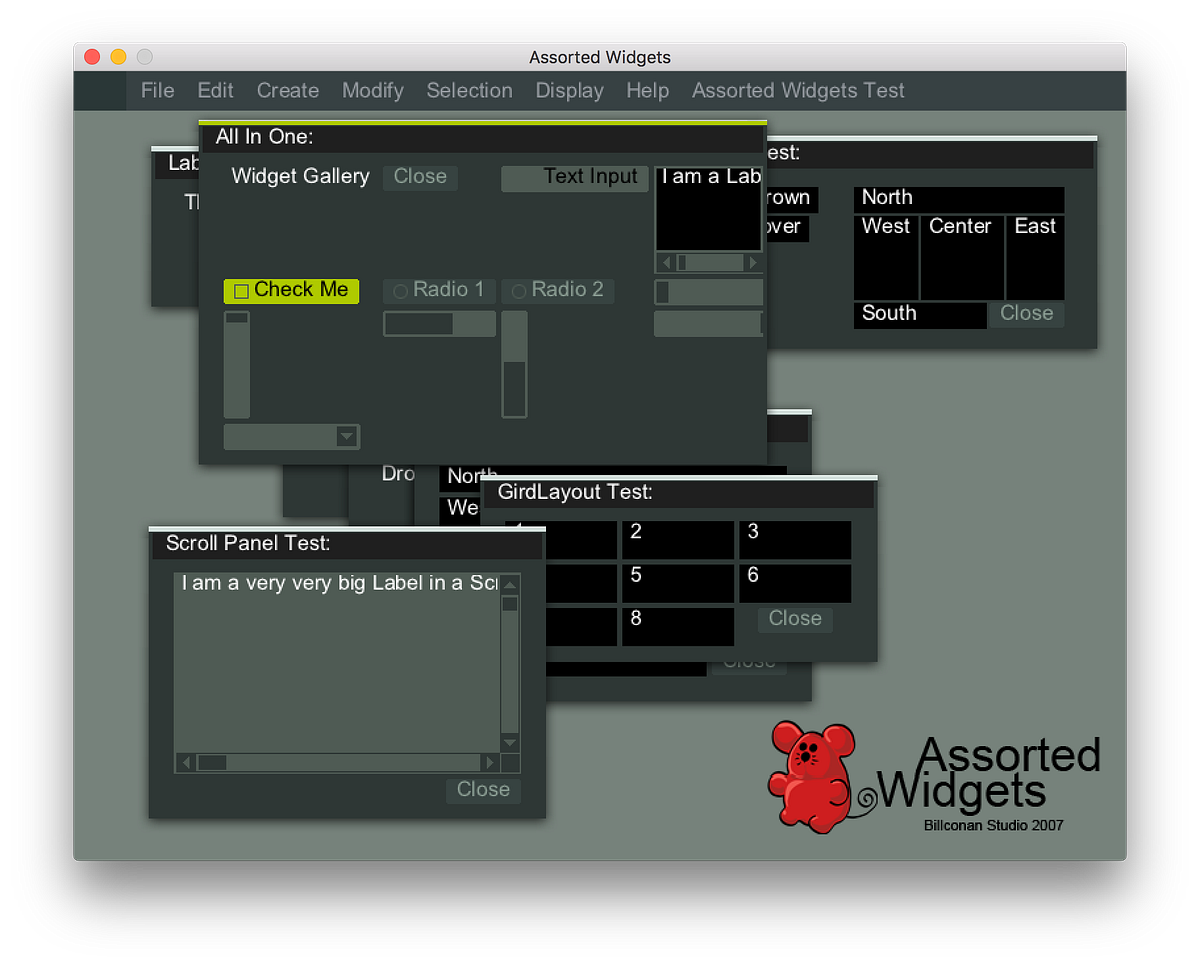 Opengl Gui Application