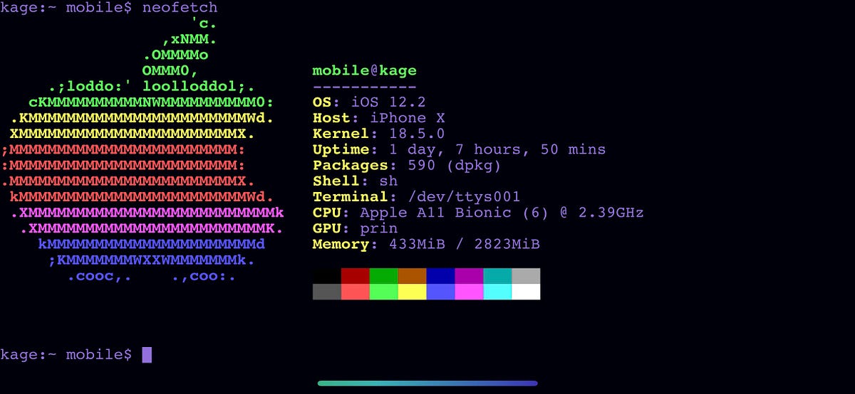 MTerminal [Tweaks] - iOS Jailbreak Notes - Medium