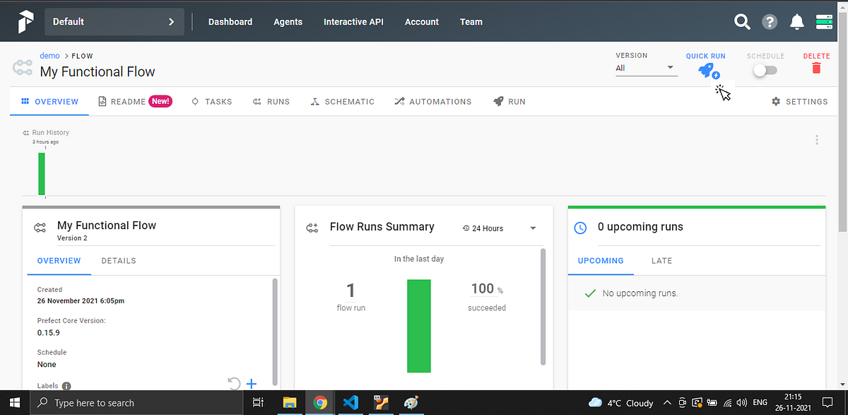 How to setup a single node Prefect Server | by Faizan Qazi | Medium