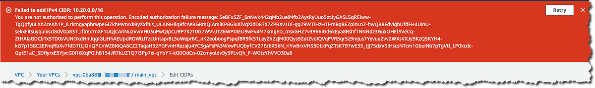 AWS Encoded Authorization failure Message Decoding 하기 | by JIPA | Medium