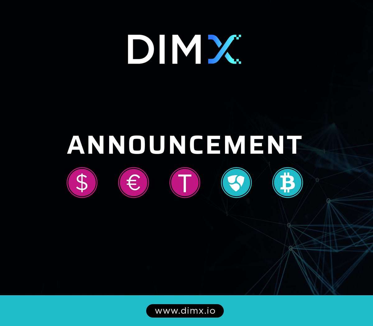 DIM X Announcement. Dear Community | by DIMCOIN | Medium