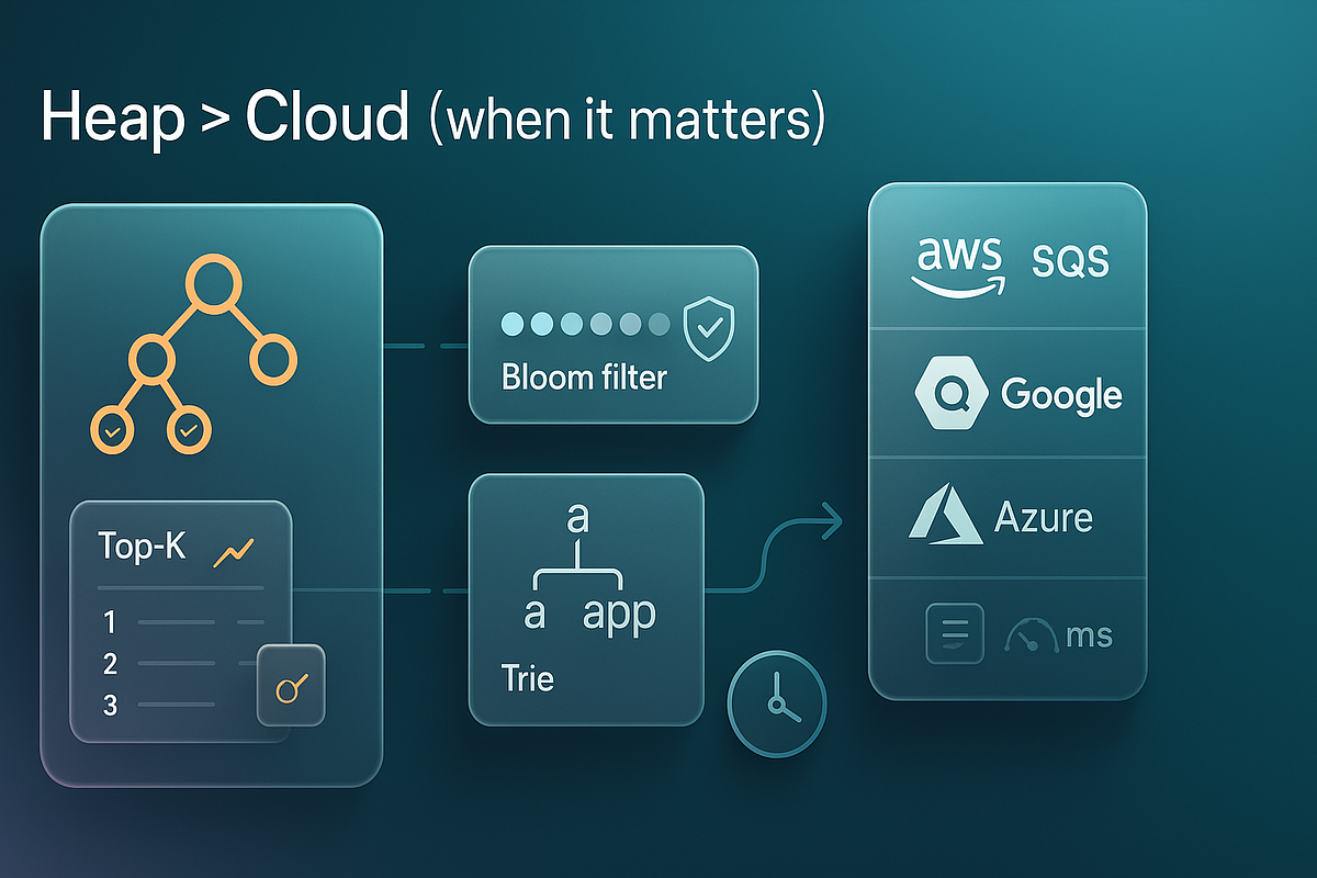 DSA for Builders: When a Heap Beats the Cloud | by Bhagya Rana | Nov ...