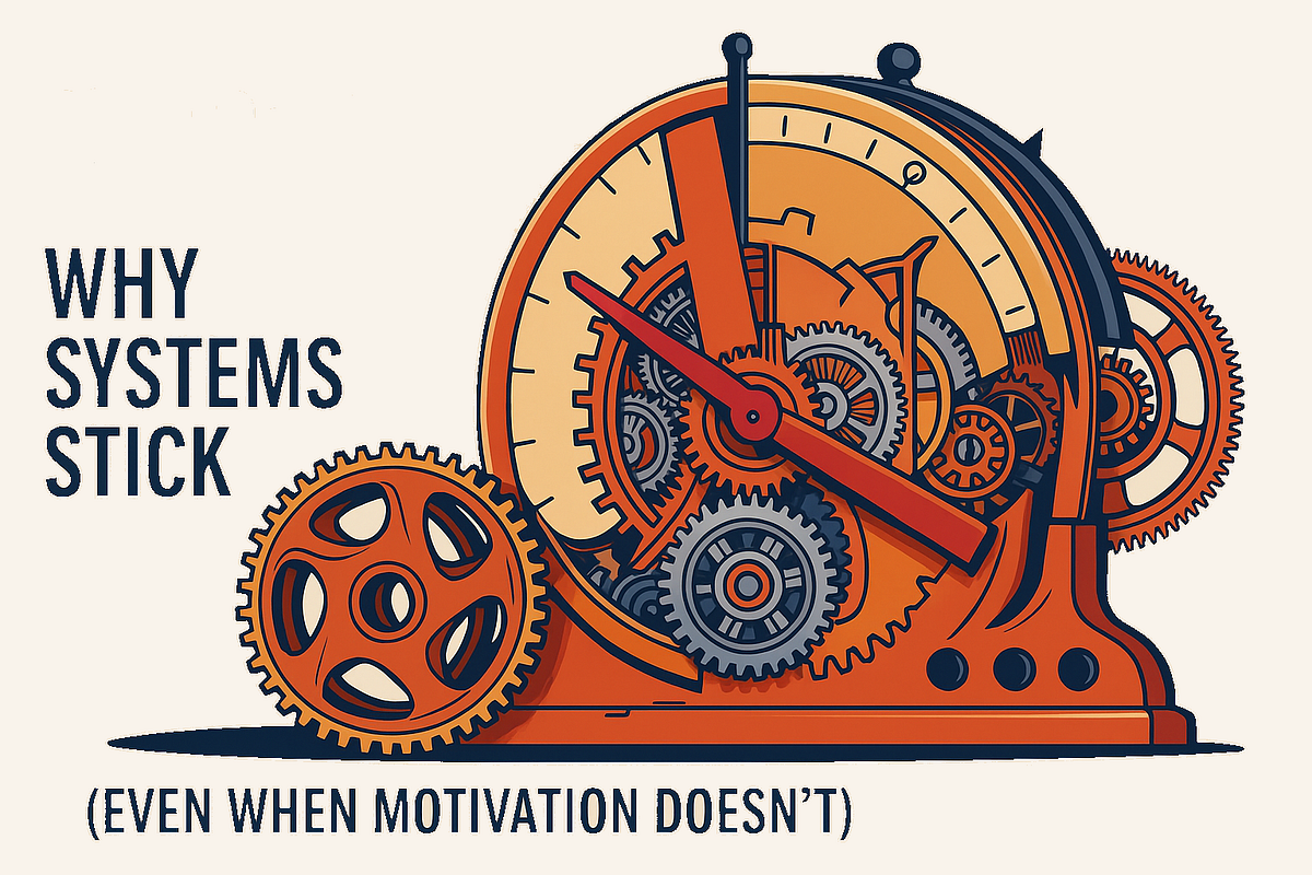Why Systems Stick (Even When Motivation Doesn’t) | by James Wheat | Medium