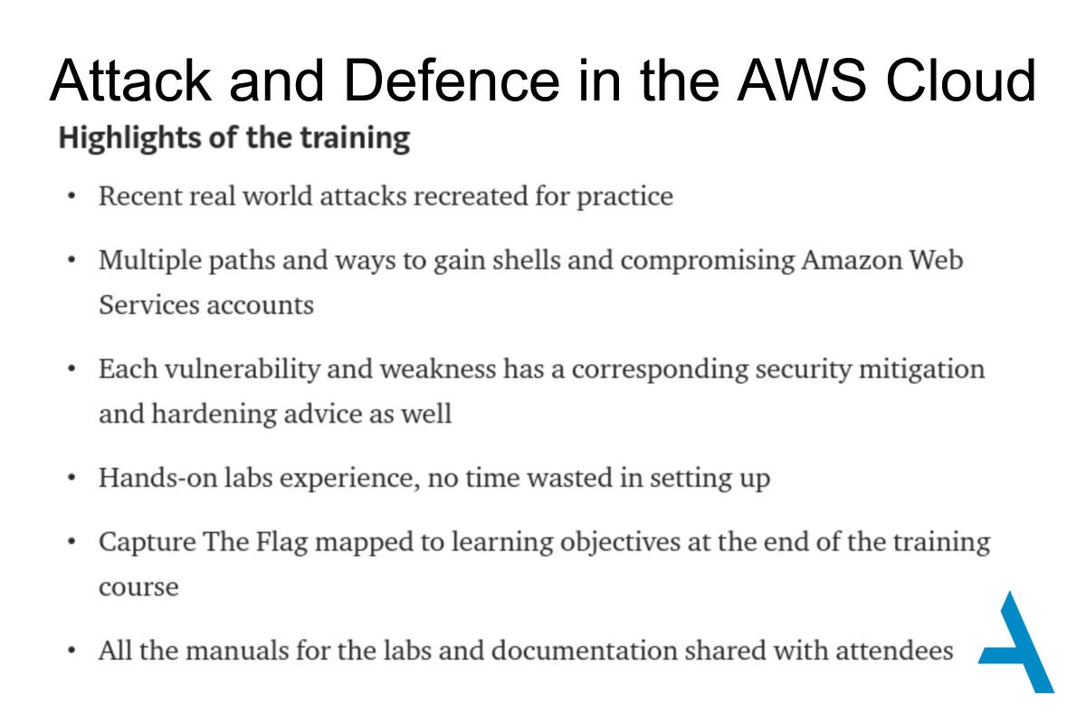 New Security Training — Attack and Defence in the AWS Cloud | by Akash ...