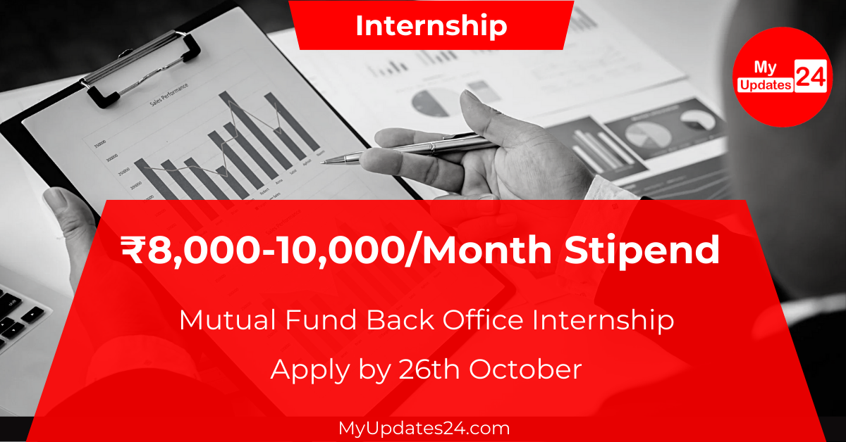 Mutual Fund Back Office Internship — Earn ₹8,000–10,000/Month ...